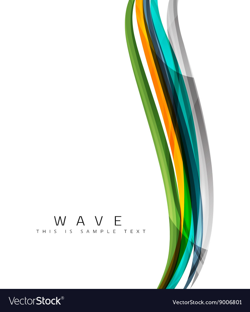 Geometric abstract background swirl colorful Vector Image