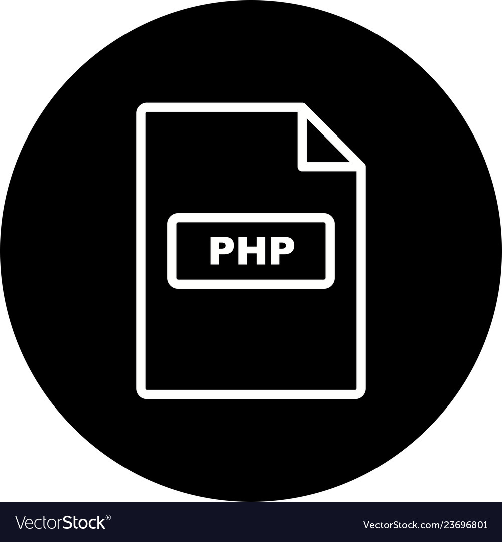 Php icon Royalty Free Vector Image - VectorStock