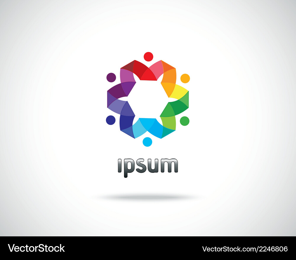 Abstract logo design template Royalty Free Vector Image