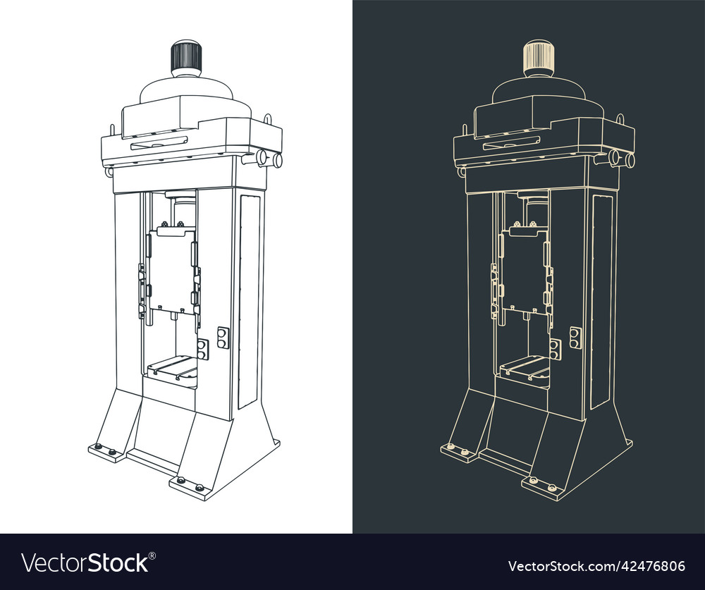 Punch machine Royalty Free Vector Image - VectorStock