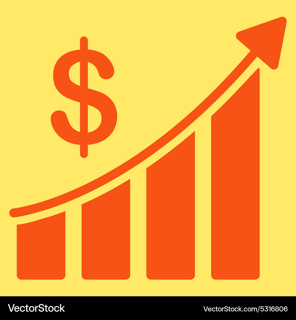Sales icon from business bicolor set Royalty Free Vector