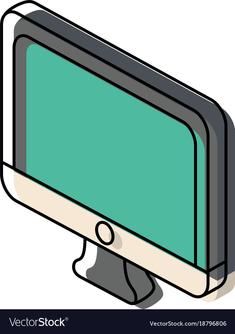 Screen Royalty Free Vector Image - VectorStock