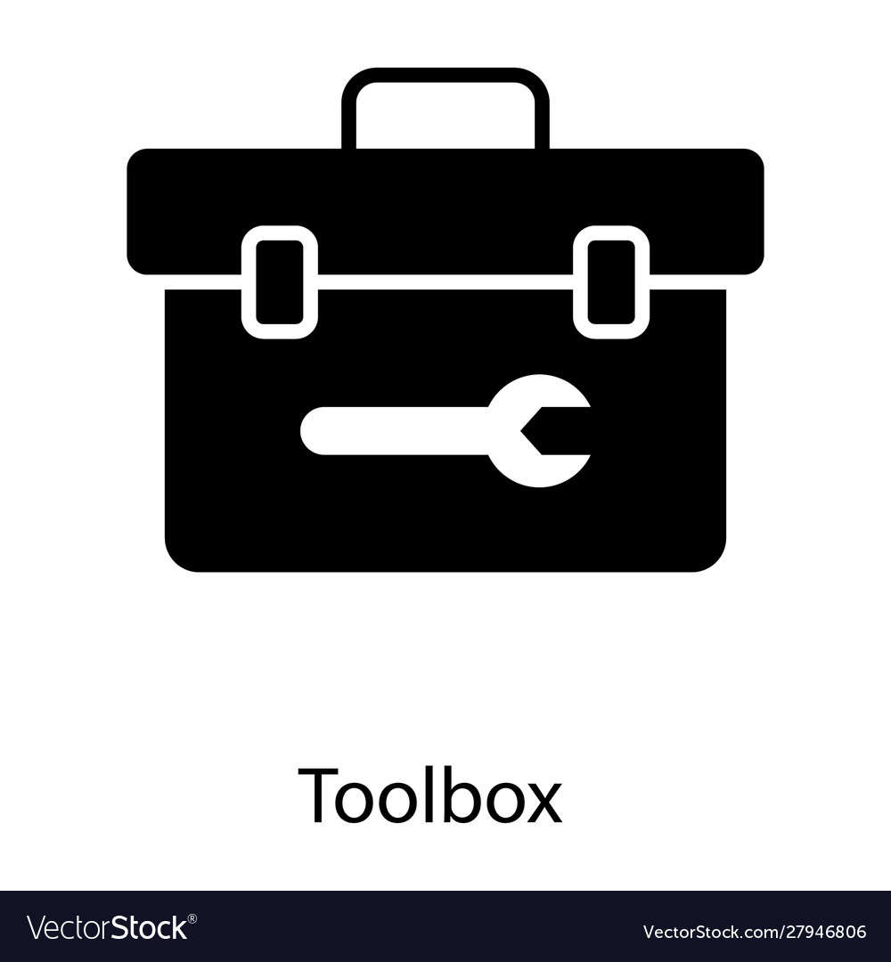 Tool box Royalty Free Vector Image - VectorStock