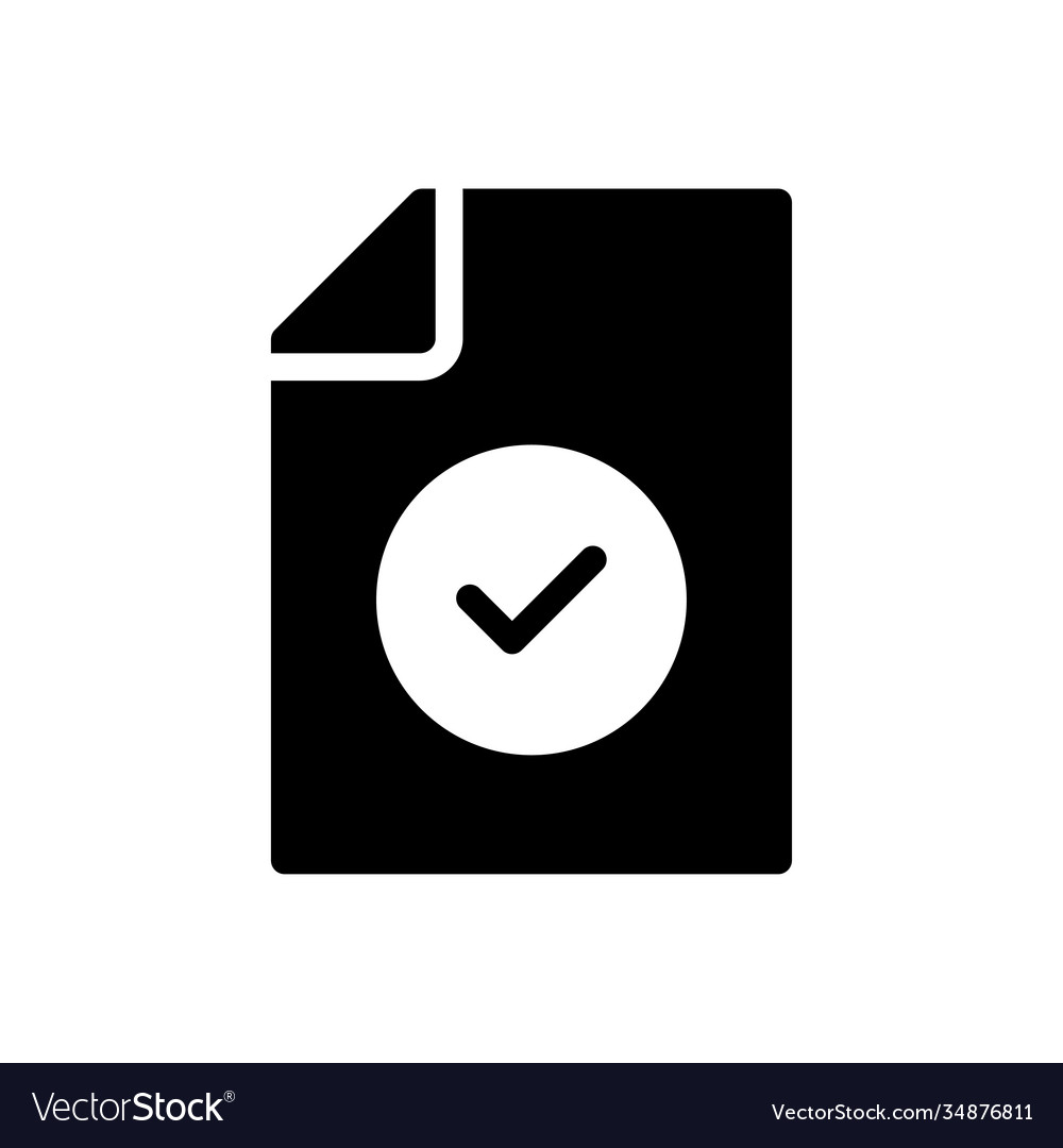 Document Royalty Free Vector Image - VectorStock