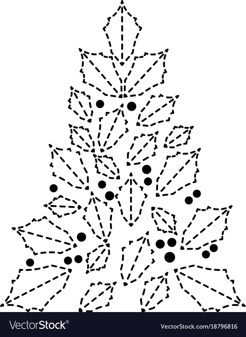 Pine tree design Royalty Free Vector Image - VectorStock