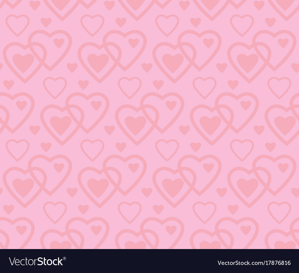 Pink seamless pattern Royalty Free Vector Image