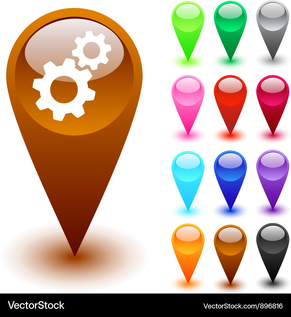 Tools button Royalty Free Vector Image - VectorStock