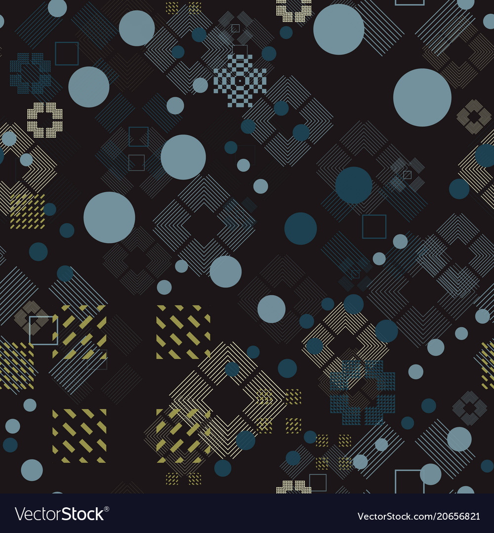 Faded geometric seamless pattern Royalty Free Vector Image