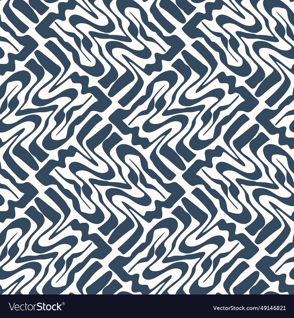 Monochrome seamless pattern with a simple Vector Image