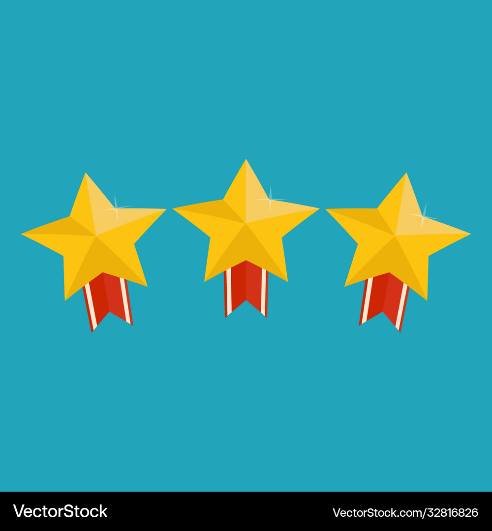 Gold reward winner icon Royalty Free Vector Image