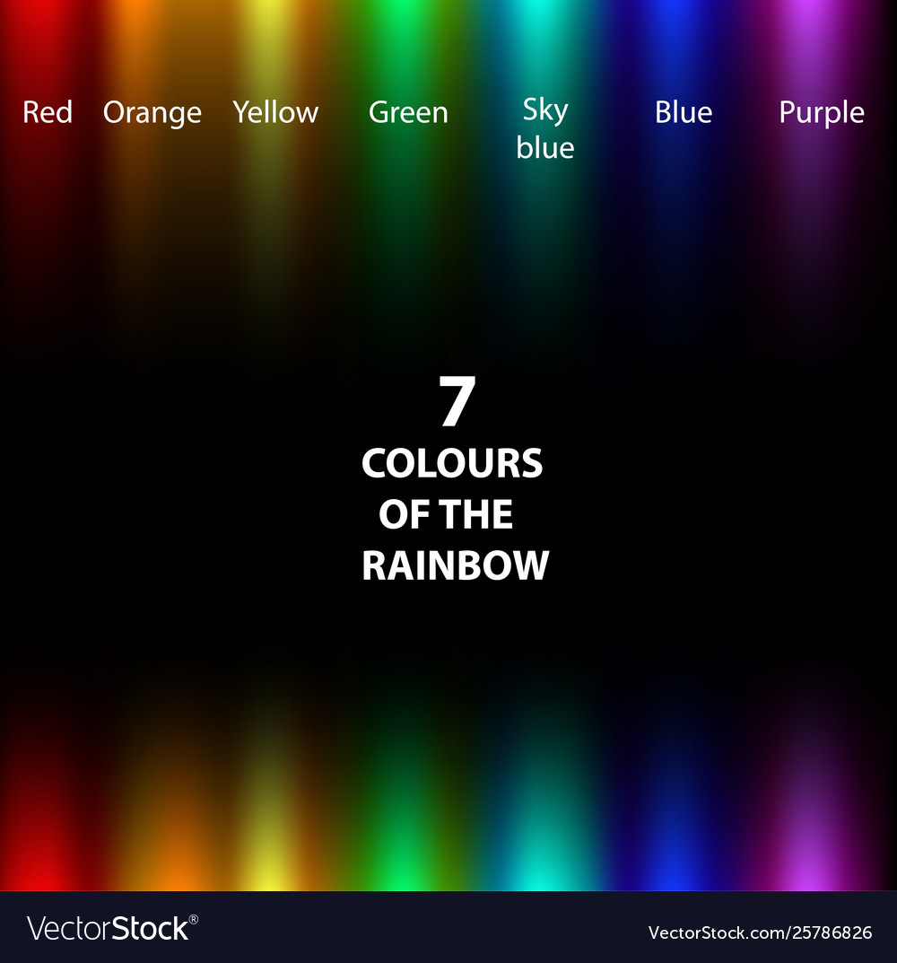 7 Rainbow Colors