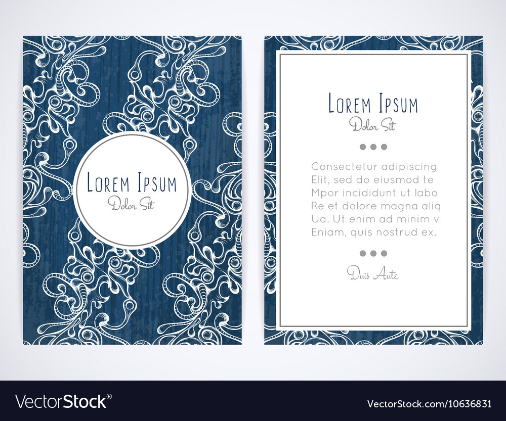 Cover design with hatched ornament Royalty Free Vector Image Cover design with hatched ornament Royalty Free Vector Image