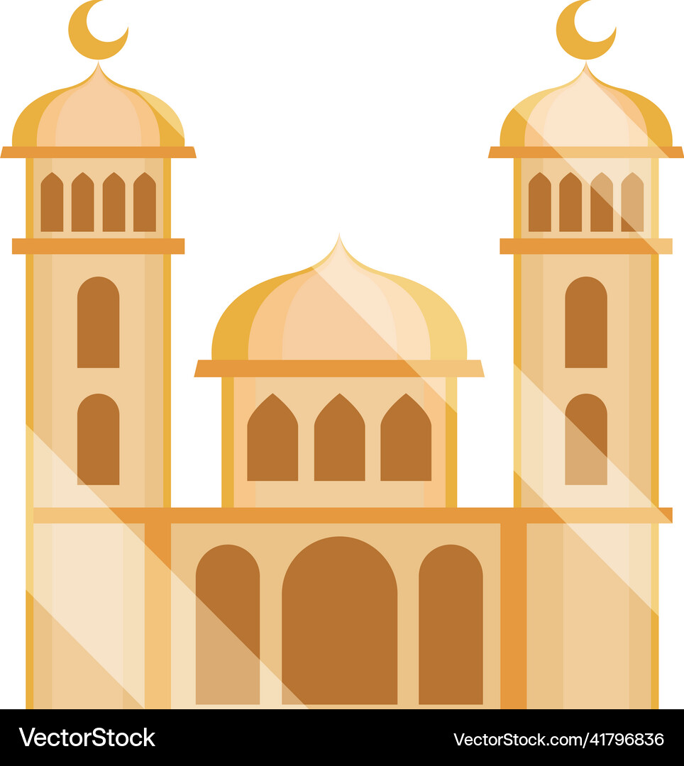 Arabic temple icon Royalty Free Vector Image - VectorStock