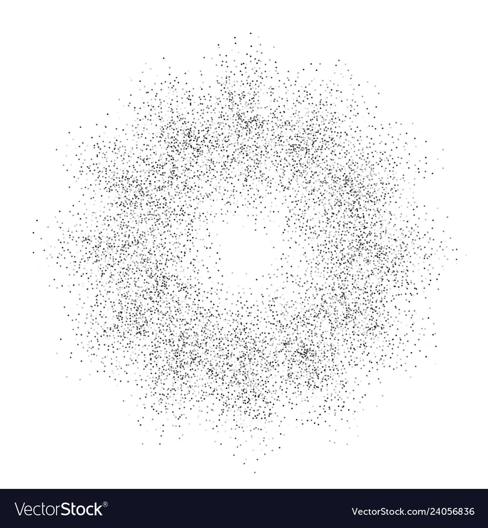Digital burst pattern with multiple dots Vector Image