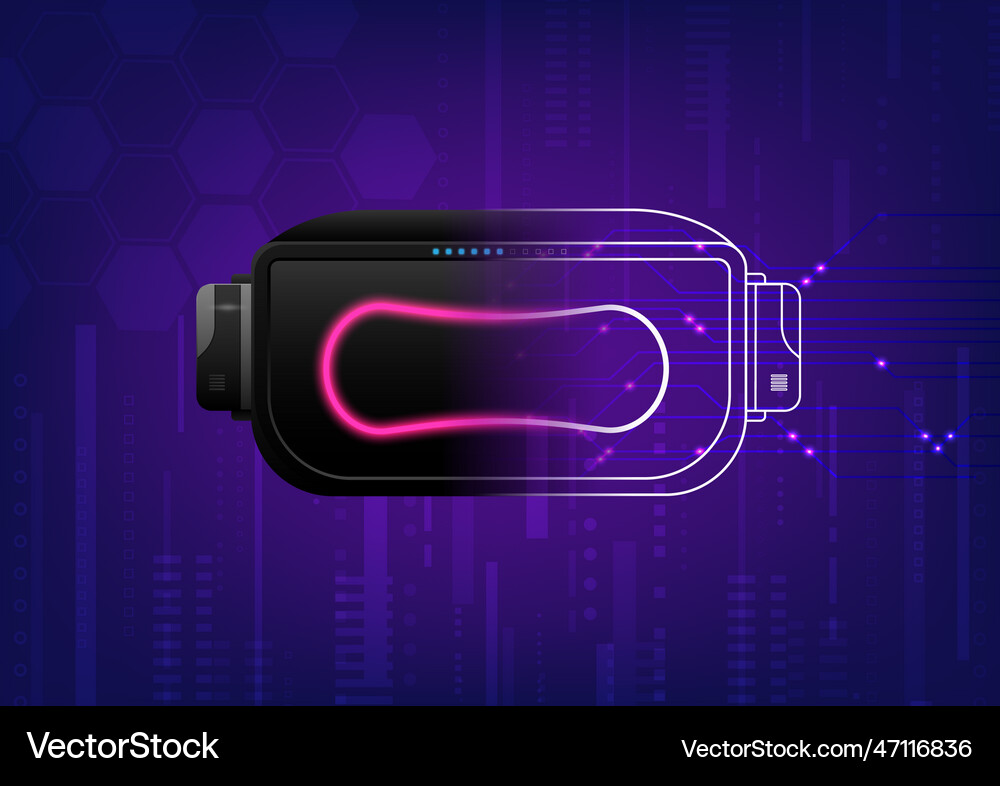 Hi tech background080 Royalty Free Vector Image