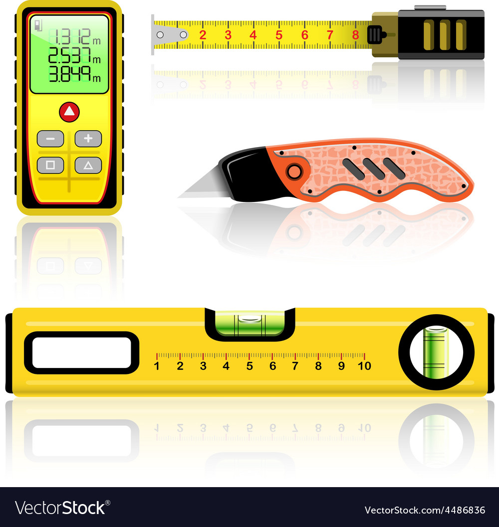 Measuring tool Royalty Free Vector Image - VectorStock