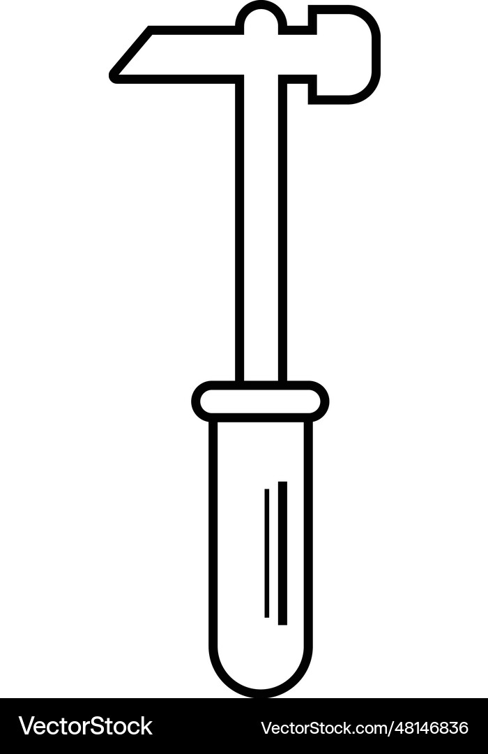 Repair icon tool symbol isolated on white Vector Image