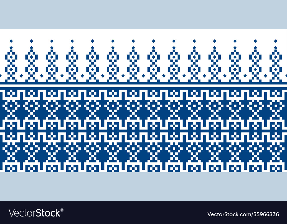 Seamless fabric pattern repeating design Vector Image