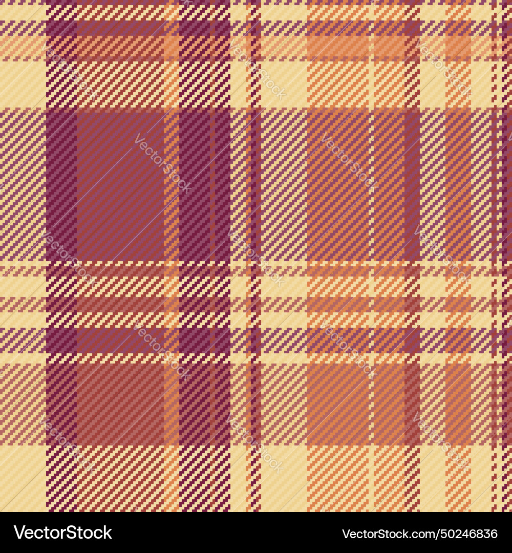Skirt check textile seamless curve fabric Vector Image