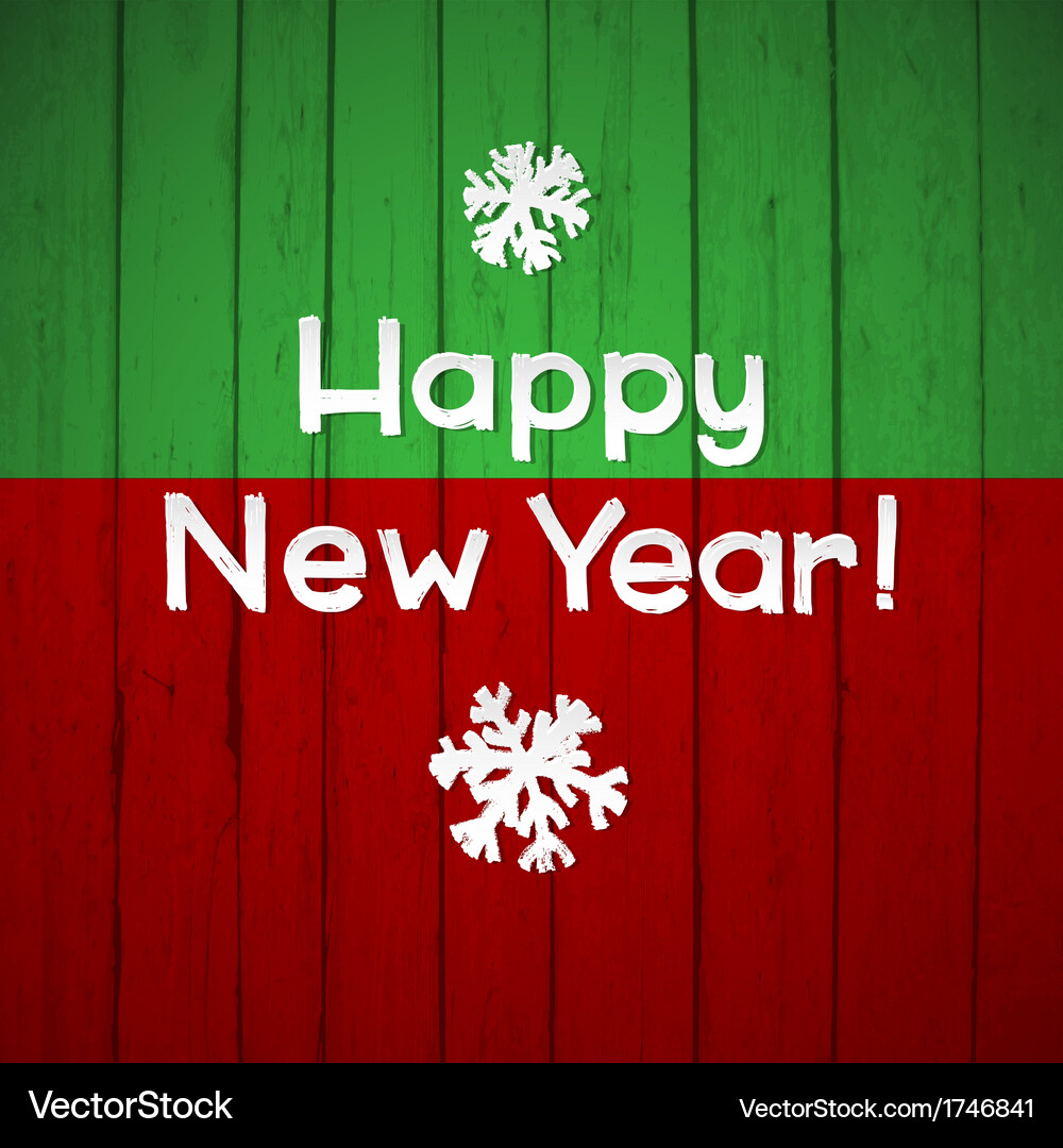 Christmas card label for text and signature Vector Image