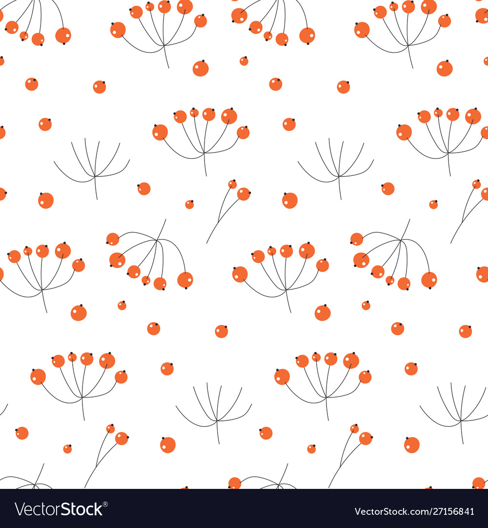 Elegant seamless pattern with hand drawn Vector Image