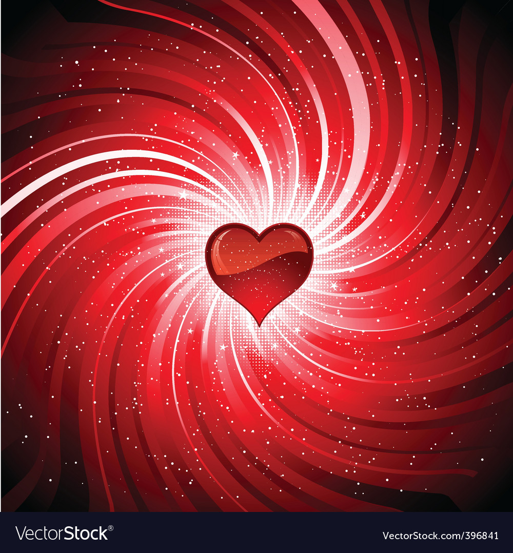 Heart background Royalty Free Vector Image - VectorStock