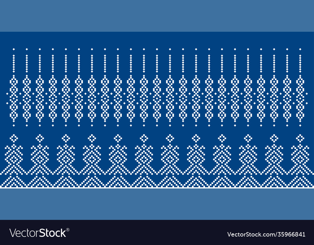 Seamless fabric pattern repeating design Vector Image