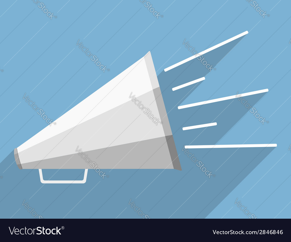 Megaphone Royalty Free Vector Image - VectorStock
