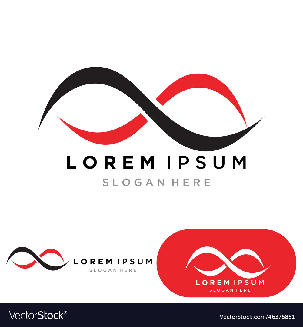 Infinity design Royalty Free Vector Image - VectorStock