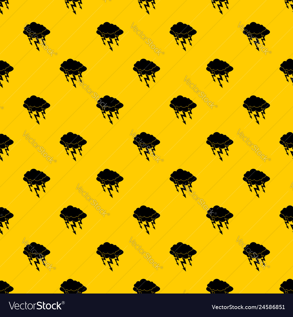 Lightning bolt pattern Royalty Free Vector Image