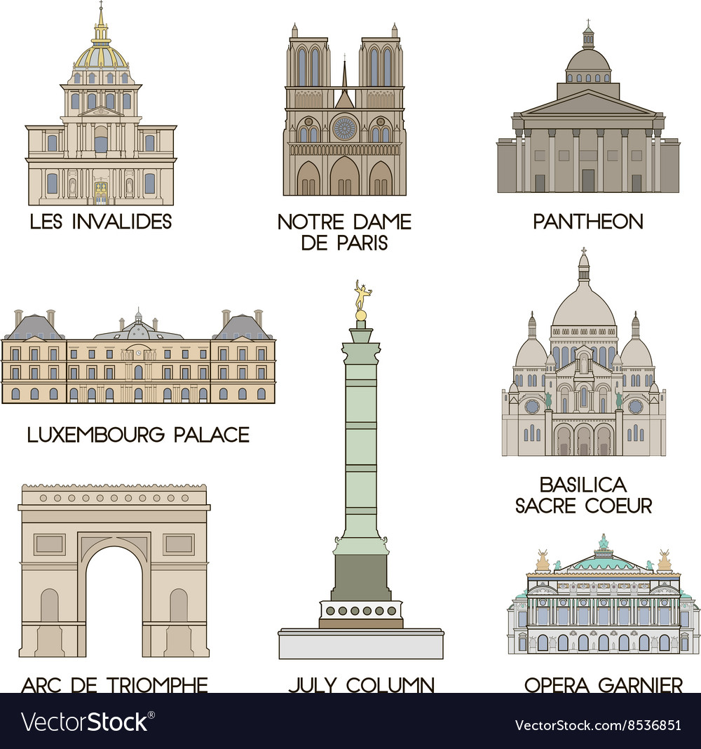 Paris Royalty Free Vector Image - VectorStock