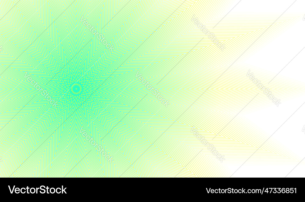 Twenty pointed star stripes blue yellow white Vector Image