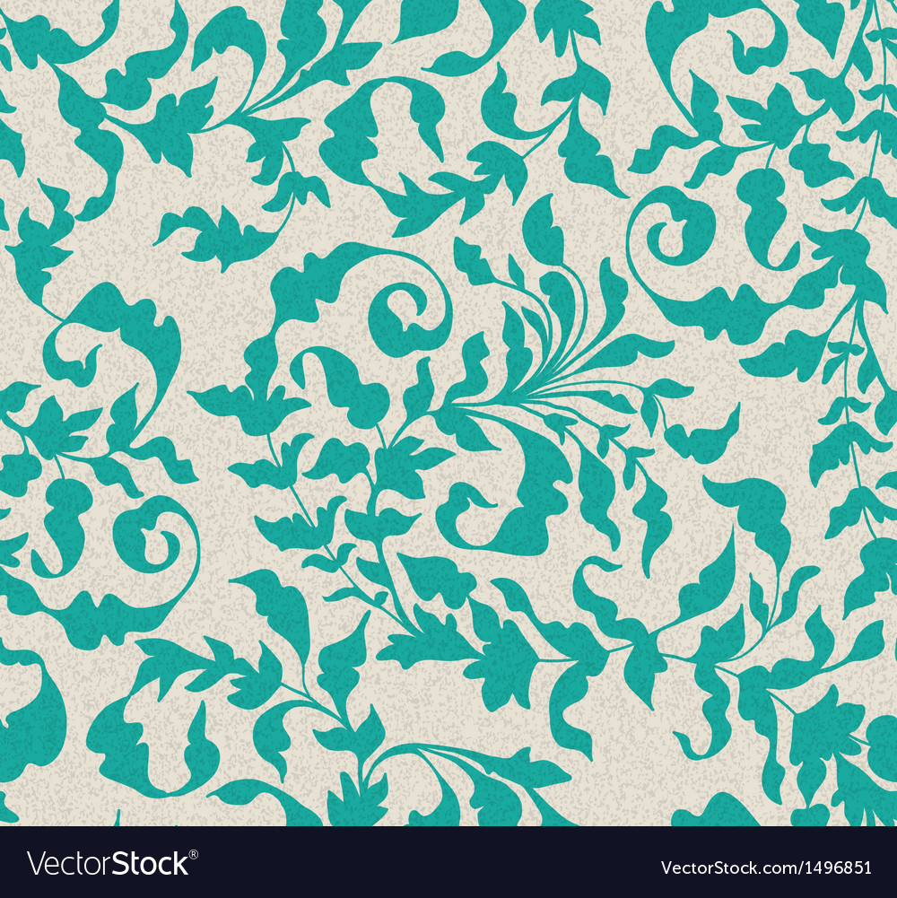 Vintage seamless floral background Royalty Free Vector Image