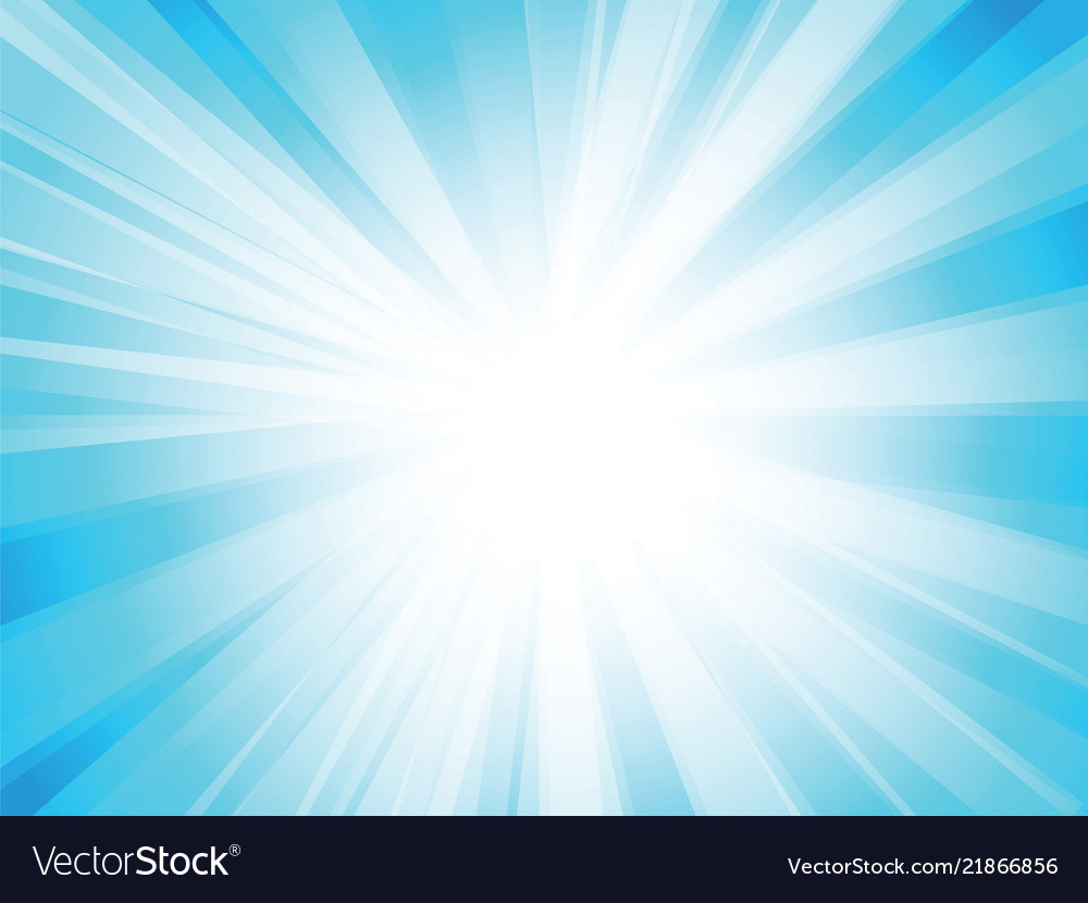 Blue rays background Royalty Free Vector Image