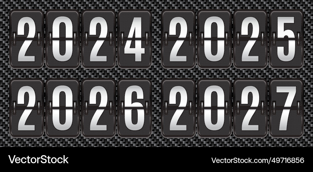 Volumetric board on carbon background with the Vector Image