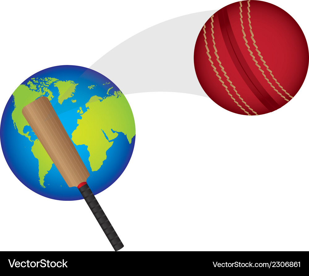 Cricket Royalty Free Vector Image - VectorStock