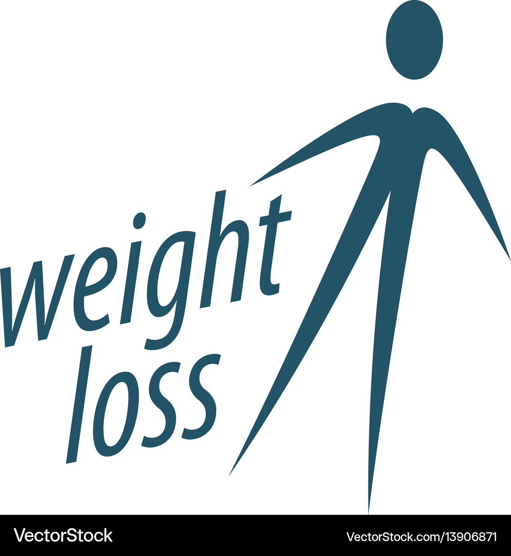 Weight loss logo Royalty Free Vector Image - VectorStock