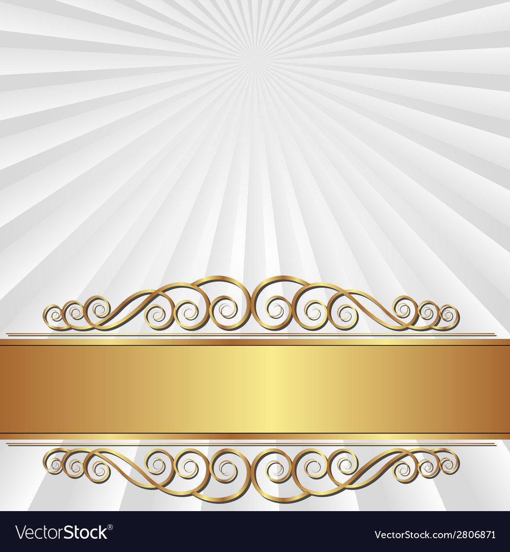 White background Royalty Free Vector Image - VectorStock