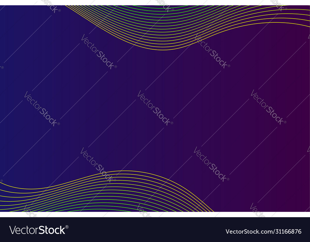 Abstract wave neon pattern Royalty Free Vector Image