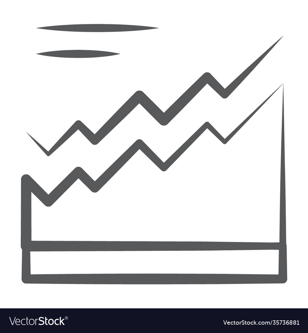 Area graph Royalty Free Vector Image - VectorStock