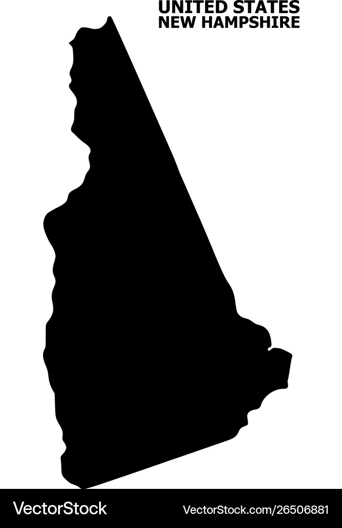 Outline Of Map With States Names