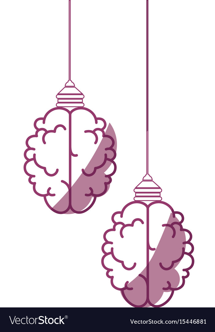 Human brain design Royalty Free Vector Image - VectorStock
