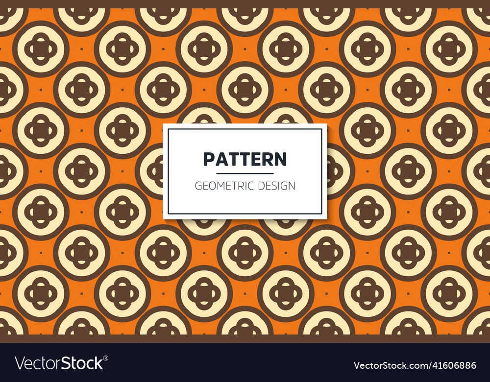 Geometric simple seamless pattern with colorful Vector Image