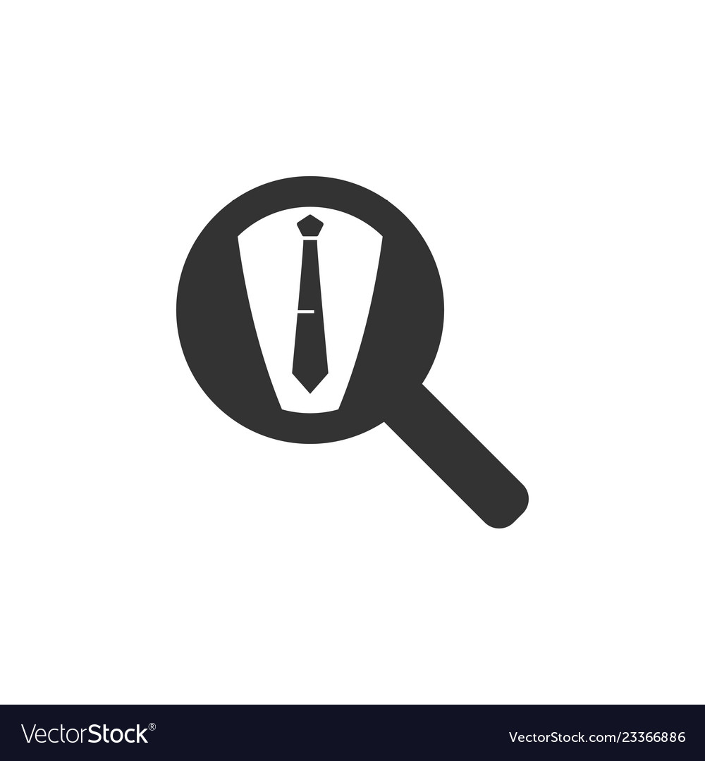 Magnifying glass graphic icon design template Vector Image