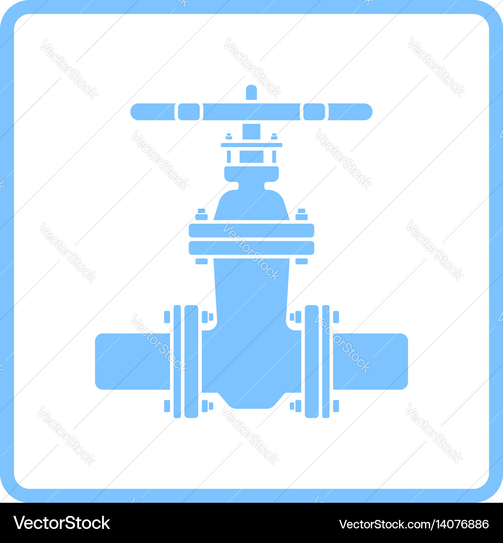 Pipe valve icon Royalty Free Vector Image - VectorStock