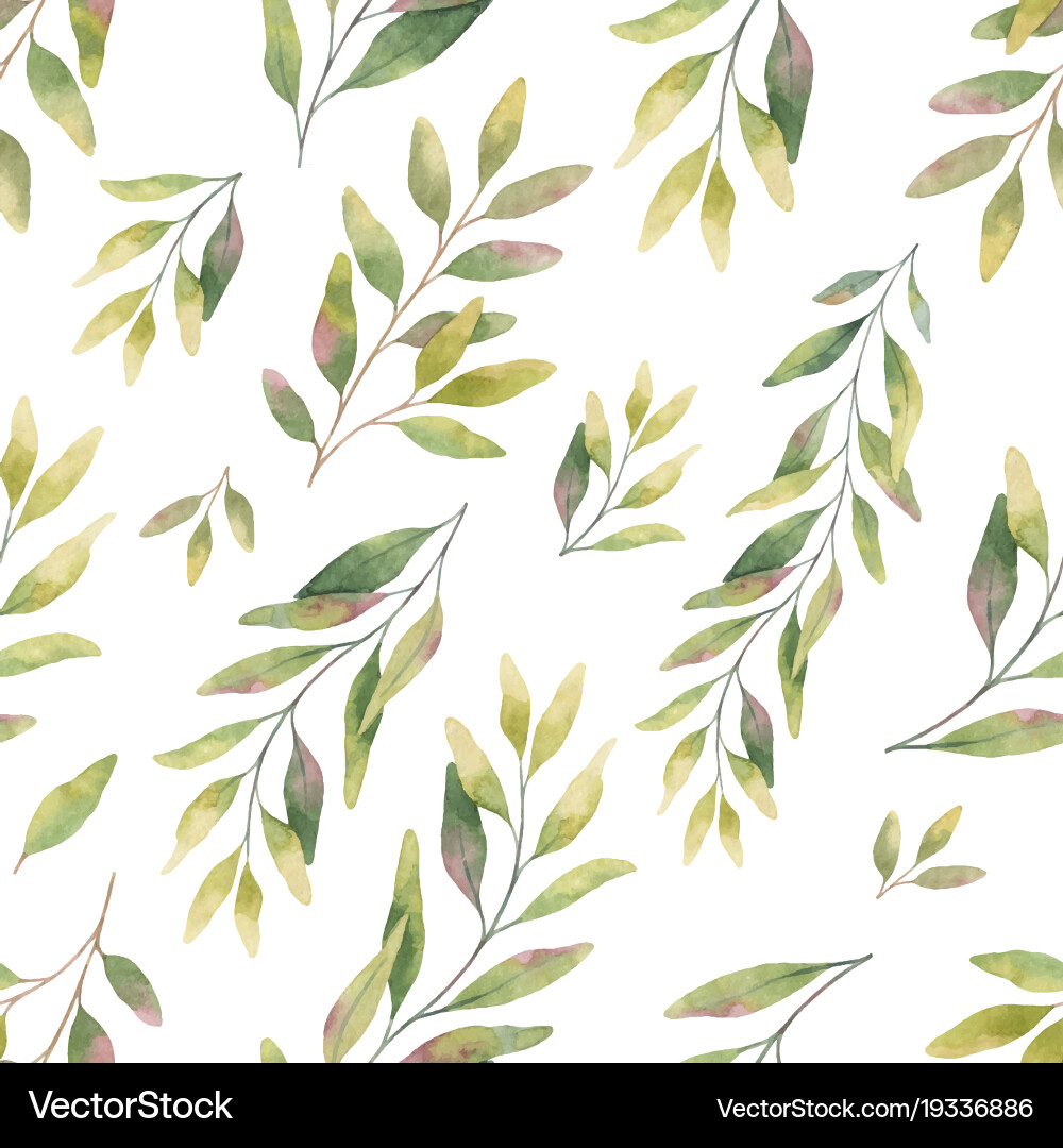 Watercolor seamless pattern with silver Royalty Free Vector