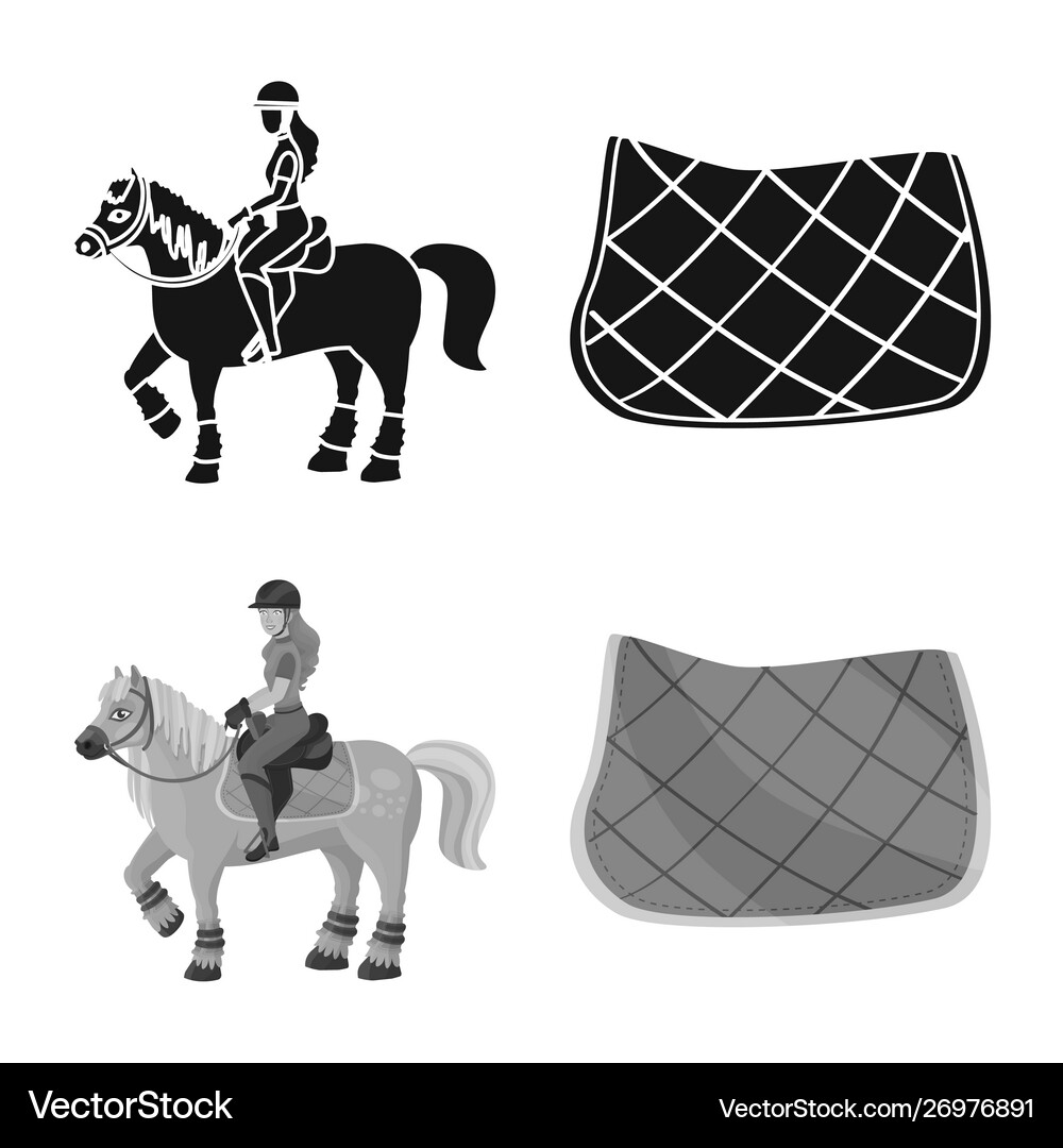 Design equipment and riding sign Royalty Free Vector Image