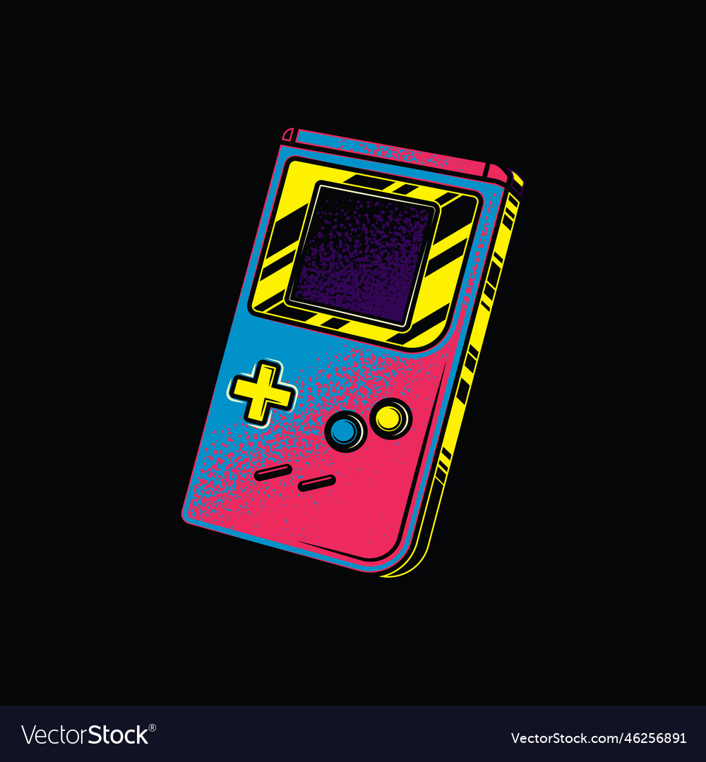 Game console Royalty Free Vector Image - VectorStock