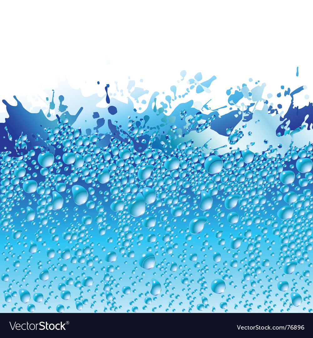 Background splash Royalty Free Vector Image - VectorStock