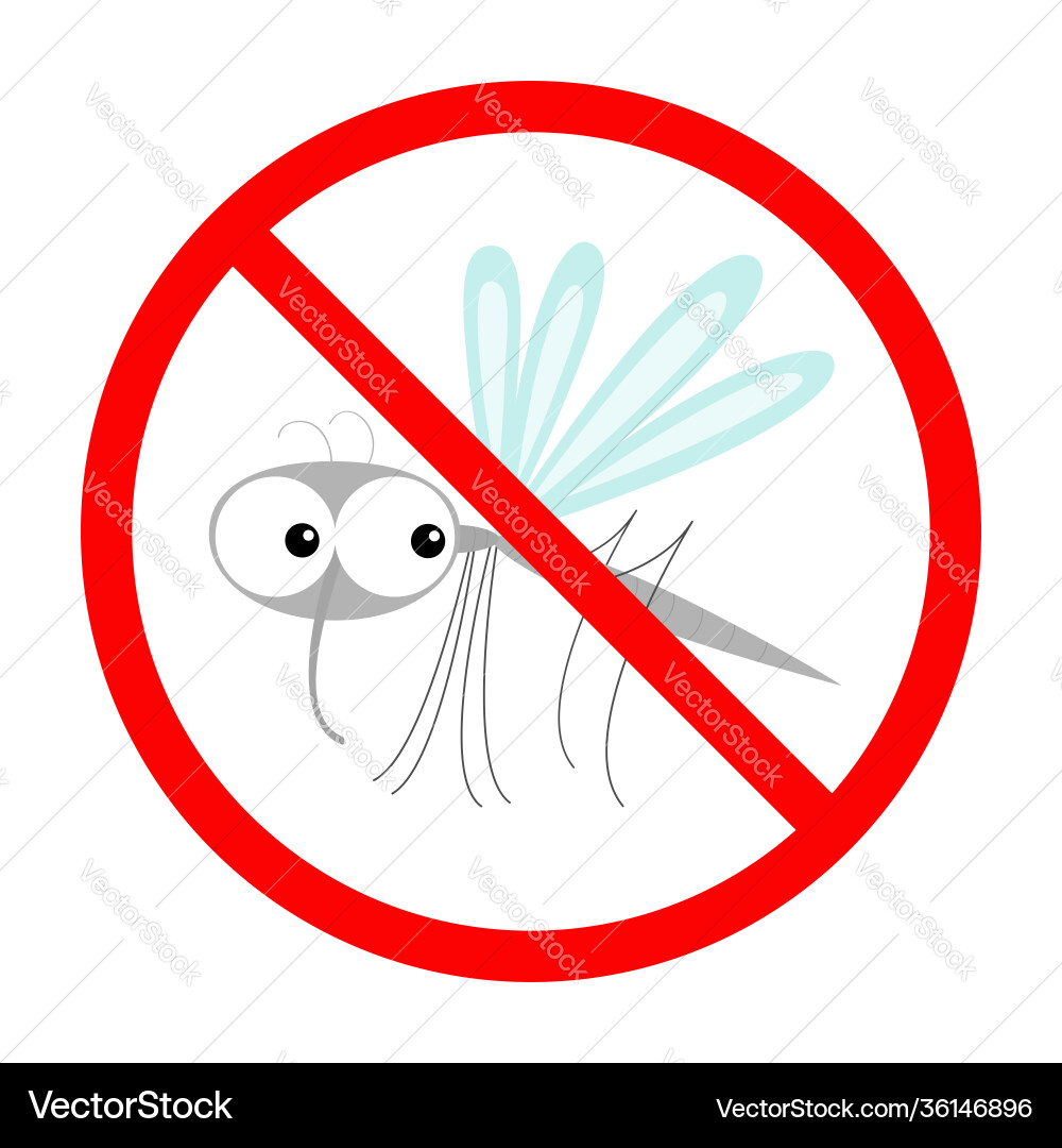 Prohibit red stop sign icon prohibition cross Vector Image